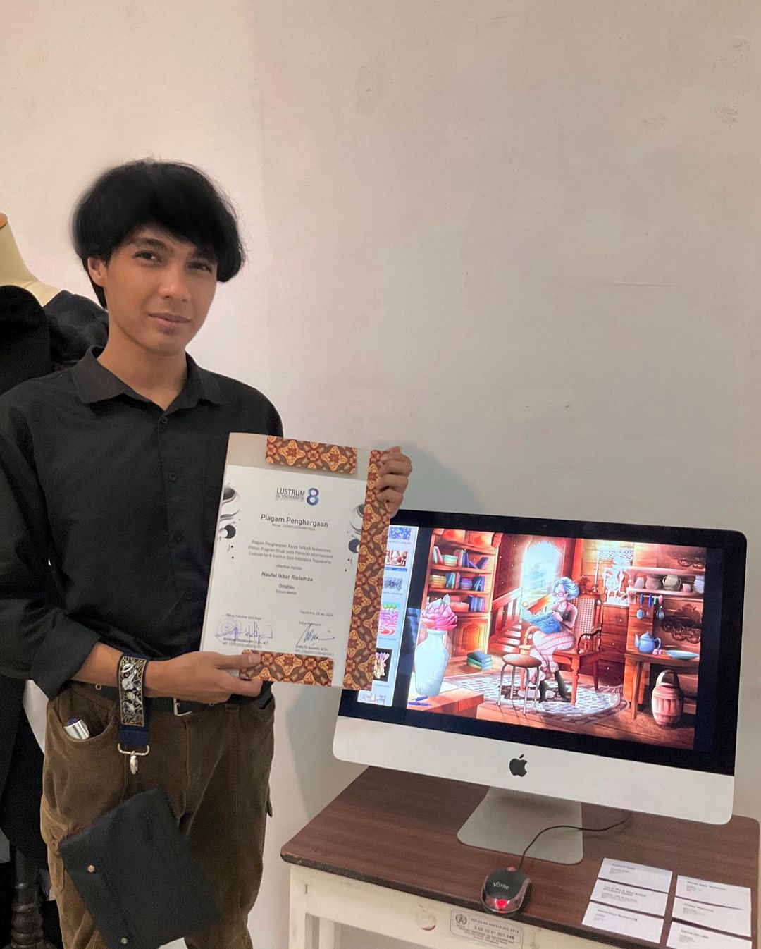 Mahasiswa Program Studi D4 Desain Media Institut Seni Indonesia (ISI ...