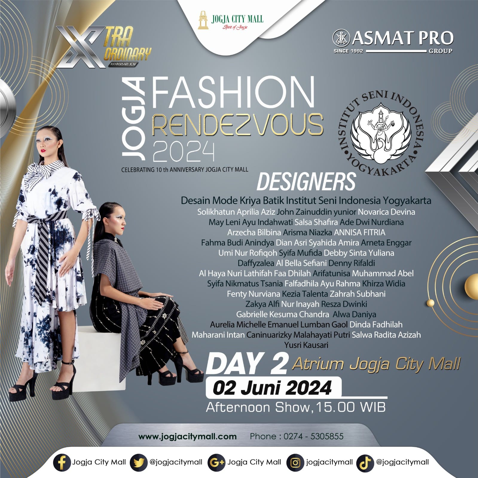 Reflection of Art #6 oleh mahasiswa Desain Mode Kriya Batik ISI ...