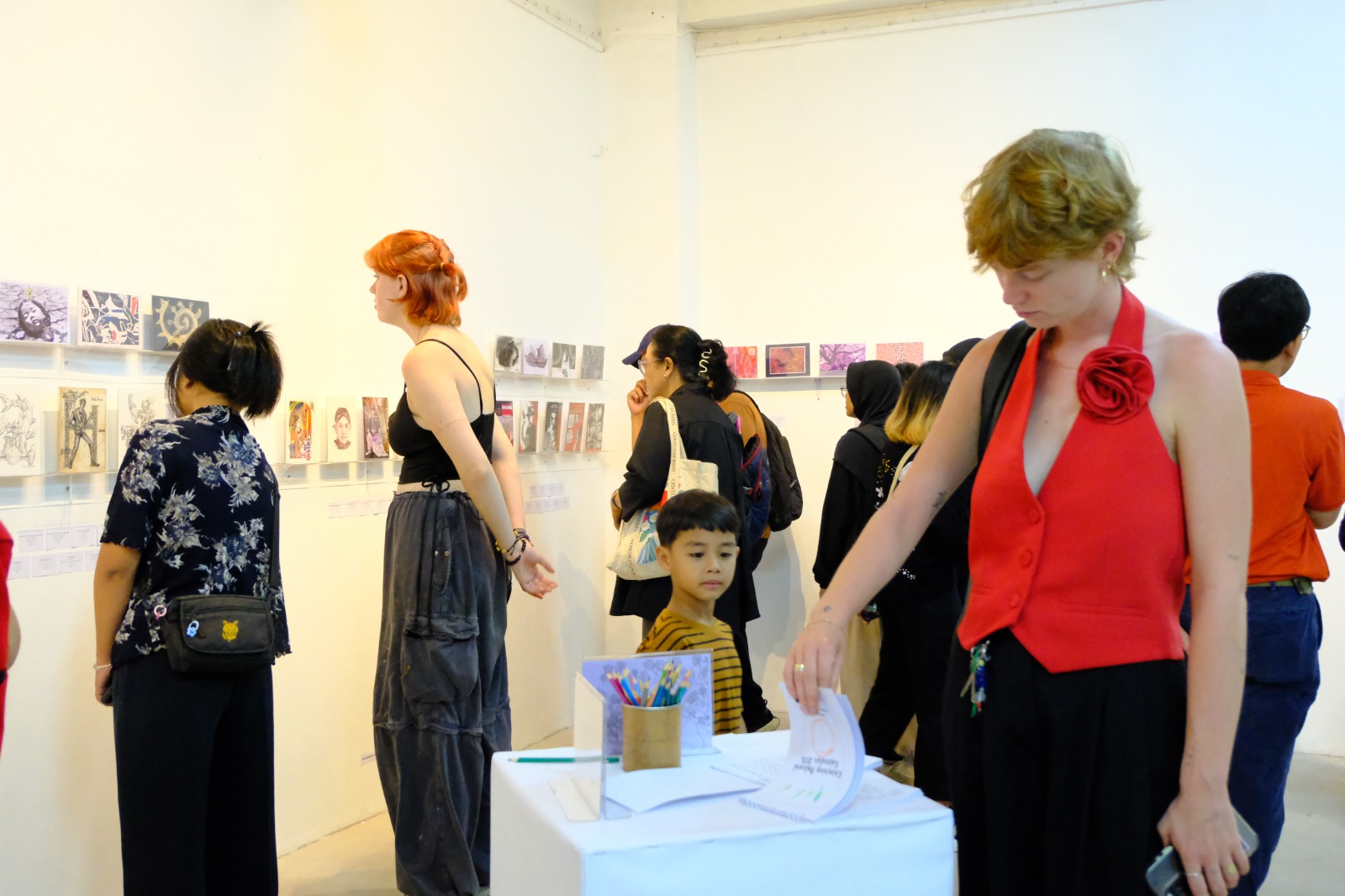 PROGRAM STUDI SENI MURNI GELAR PAMERAN DENGAN TEMA KARTU POS DENGAN TAJUK “HELLO THERE ...