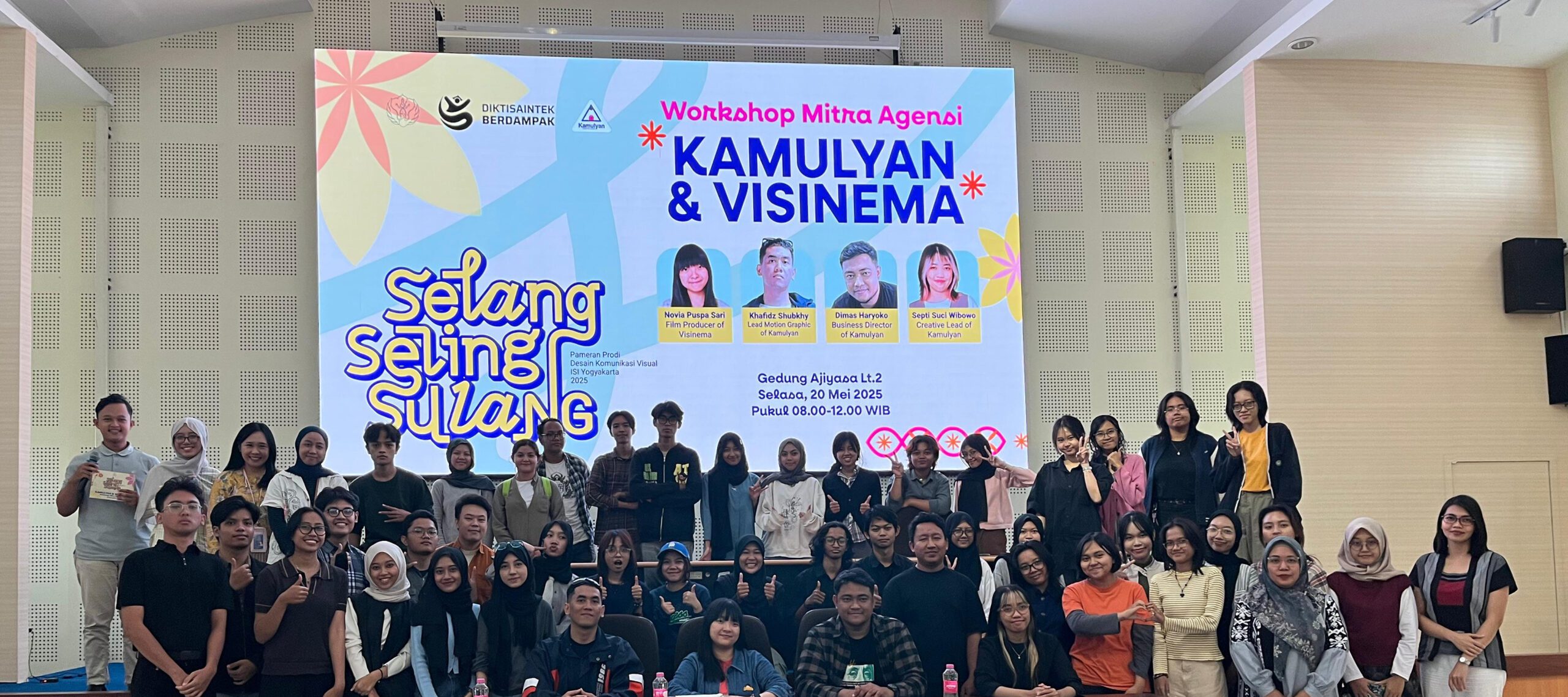 Workshop Mitra Agensi Prodi DKV Hadirkan Visinema Studios dan Kamulyan ...